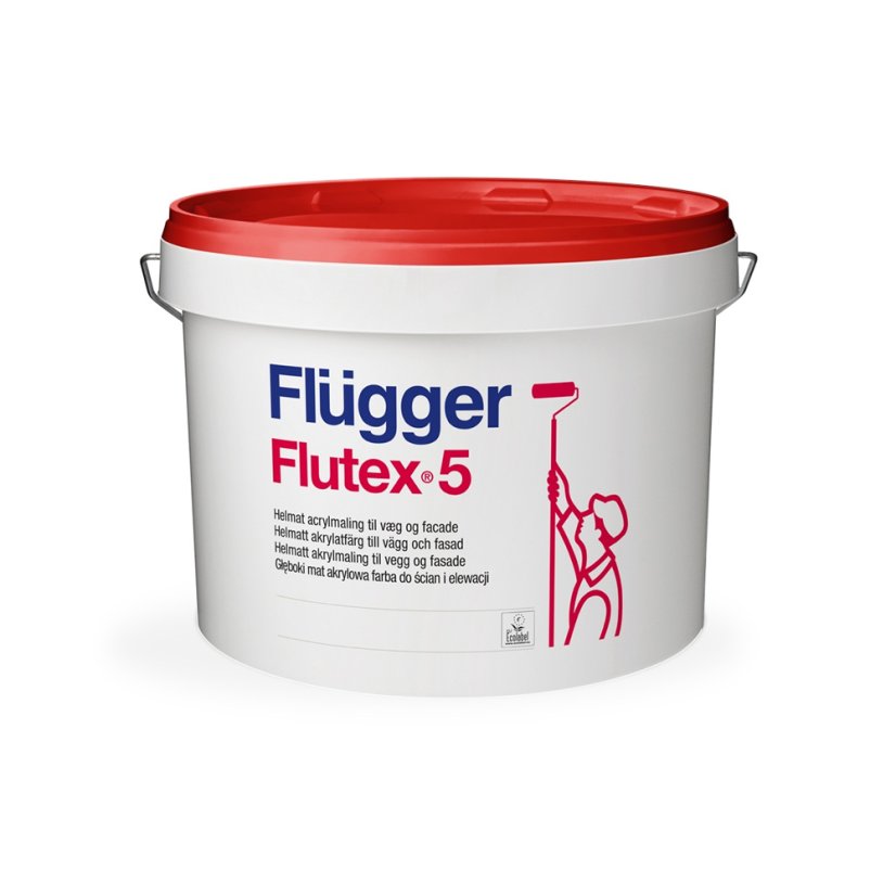 Flügger FLUTEX Pro 5 bílý 9,1 L :: Barvy Morys