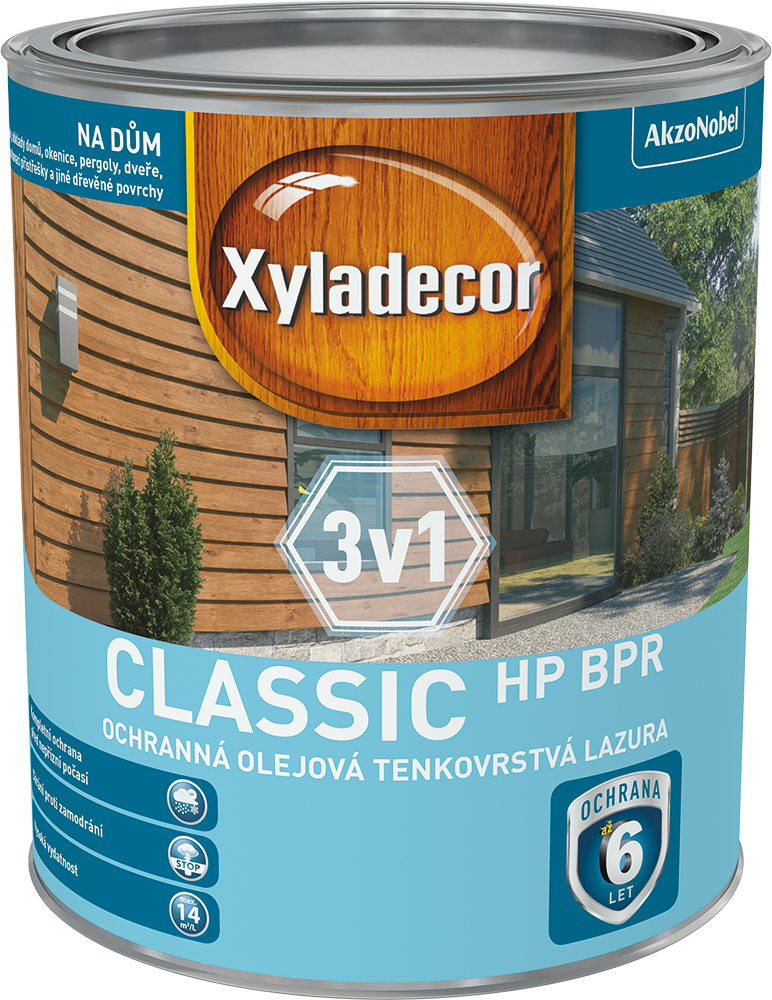 Xyladecor Classic HP 0,75L - Xyladecor Classic: kaštan :: Barvy Morys